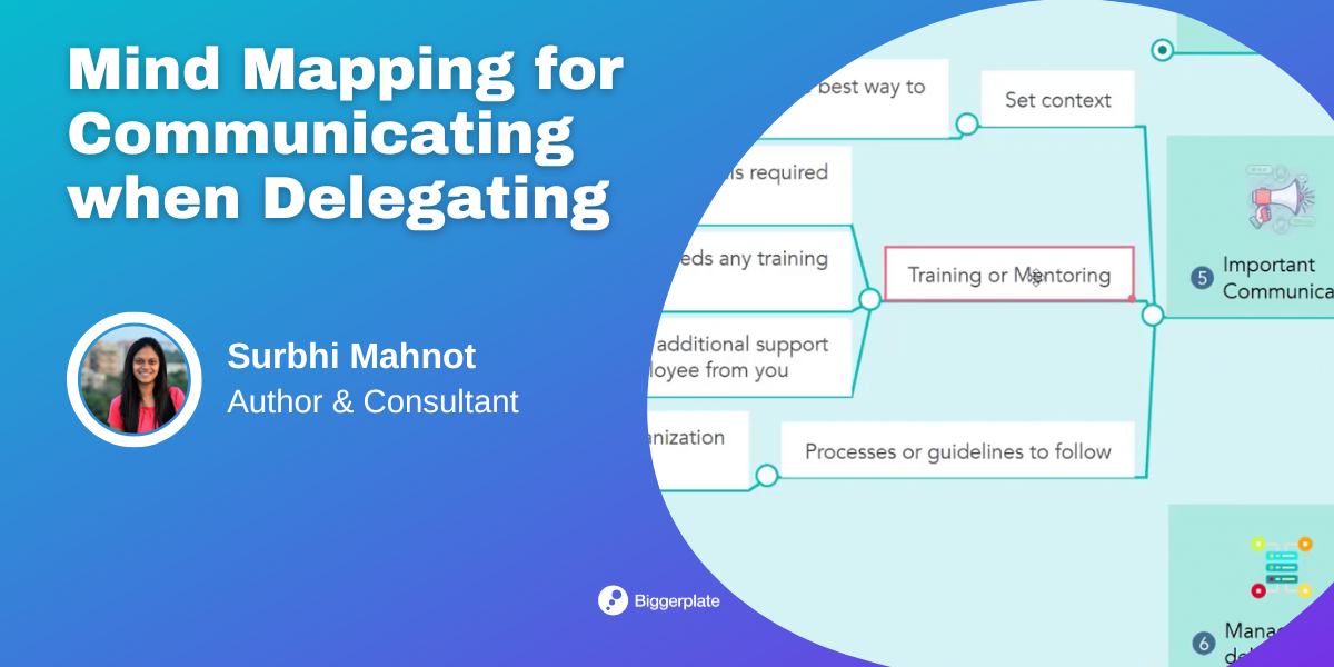 Video: Mind Mapping for Communicating when Delegating | Biggerplate