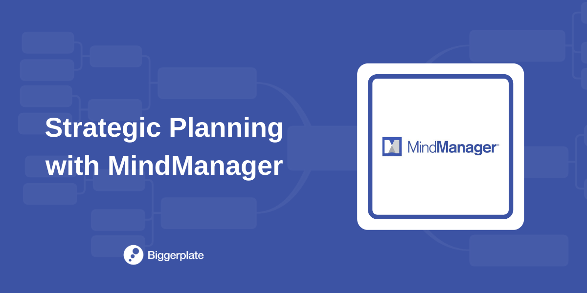 Video Strategic Planning With Mindmanager Biggerplate